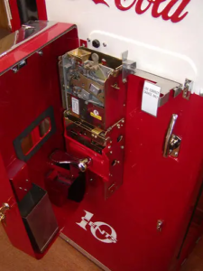 Vintage Vendo 56 Coke Soda Machine Retro BITW